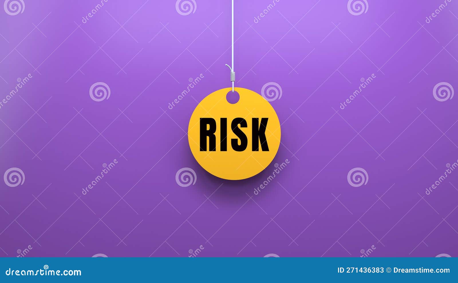 Risk Speech Bubble Concept . Stock Illustration - Illustration of ...