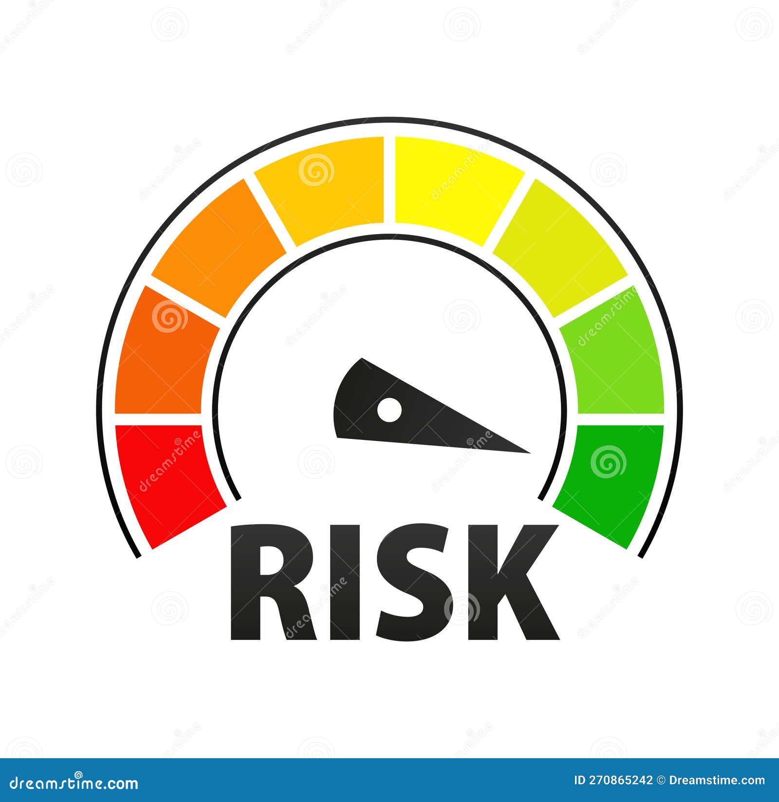 Risk Speedometer. Risk Gauge Icon Stock Vector - Illustration of growth ... Risk Speedometer. Risk Gauge Icon Stock Vector - Illustration of growth ...