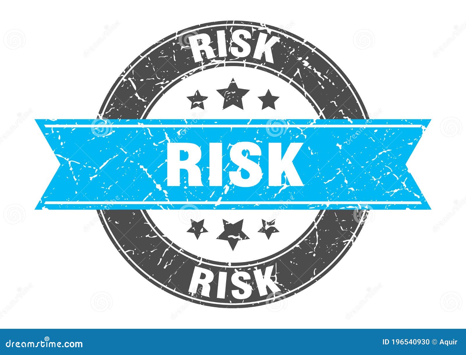 Risk stamp stock vector. Illustration of sign, vignette - 196540930