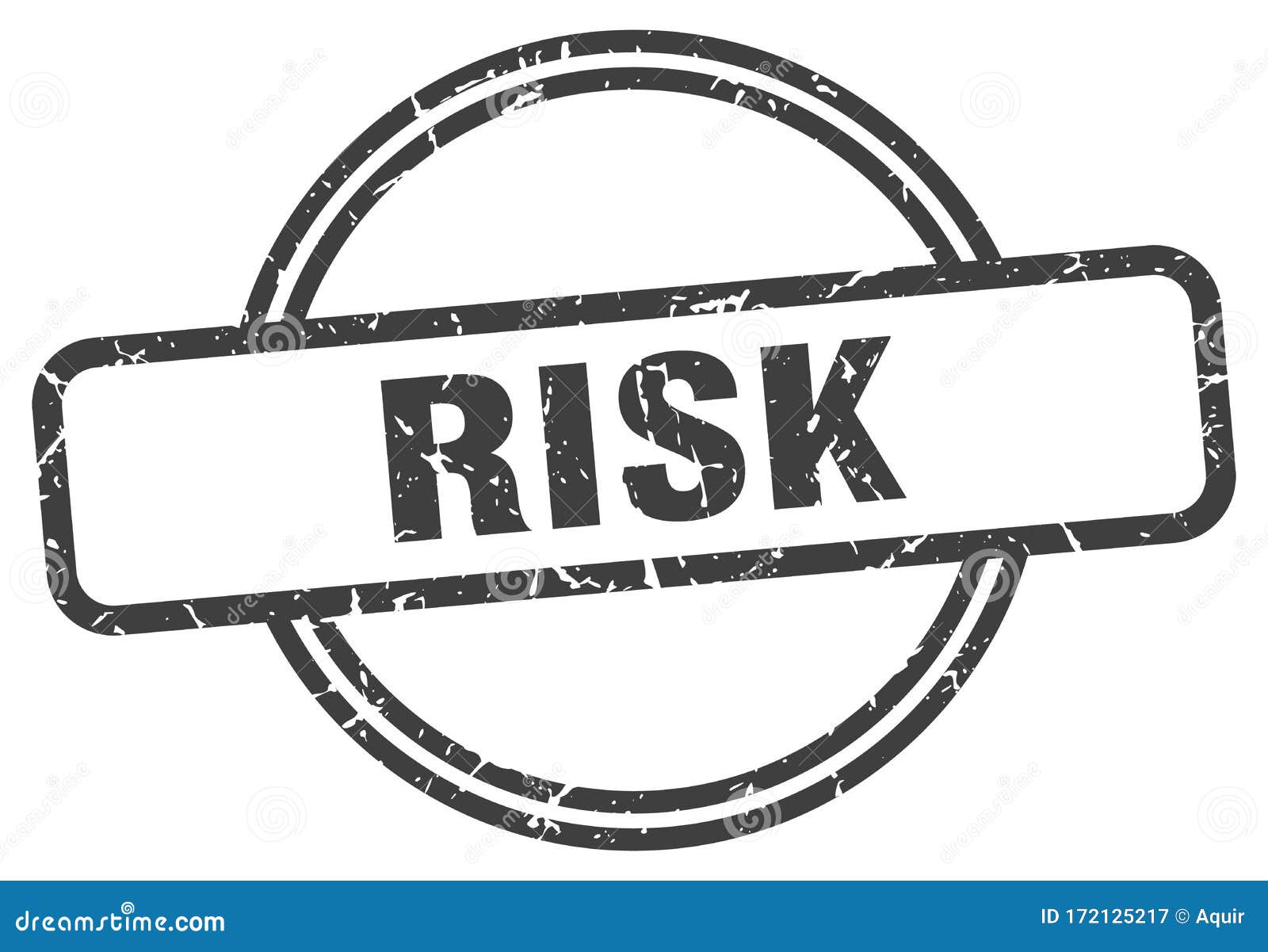 Risk Stamp. Risk Round Grunge Sign Stock Vector - Illustration of ...