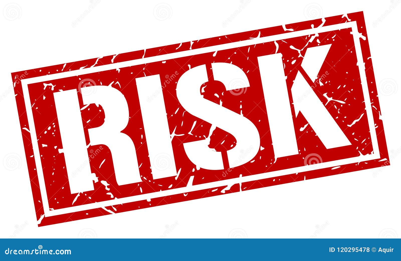 Risk stamp stock vector. Illustration of isolated, grungy - 120295478