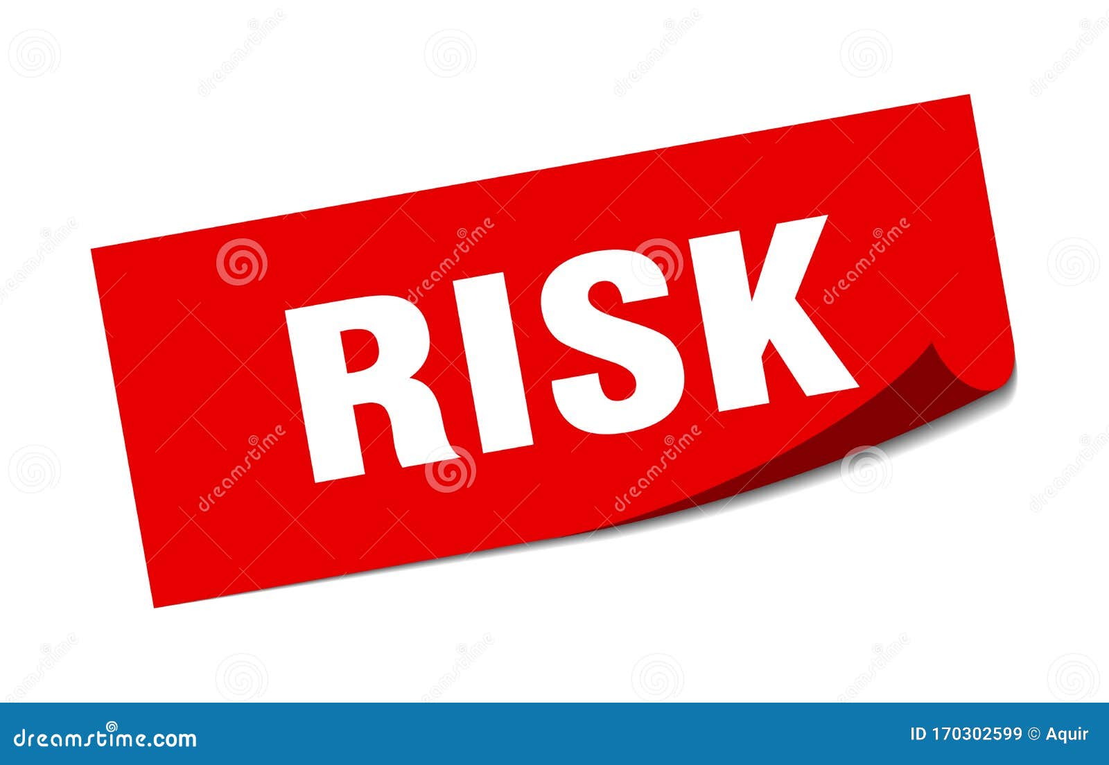 Risk Sticker. Risk Square Sign Stock Vector - Illustration of risk ...