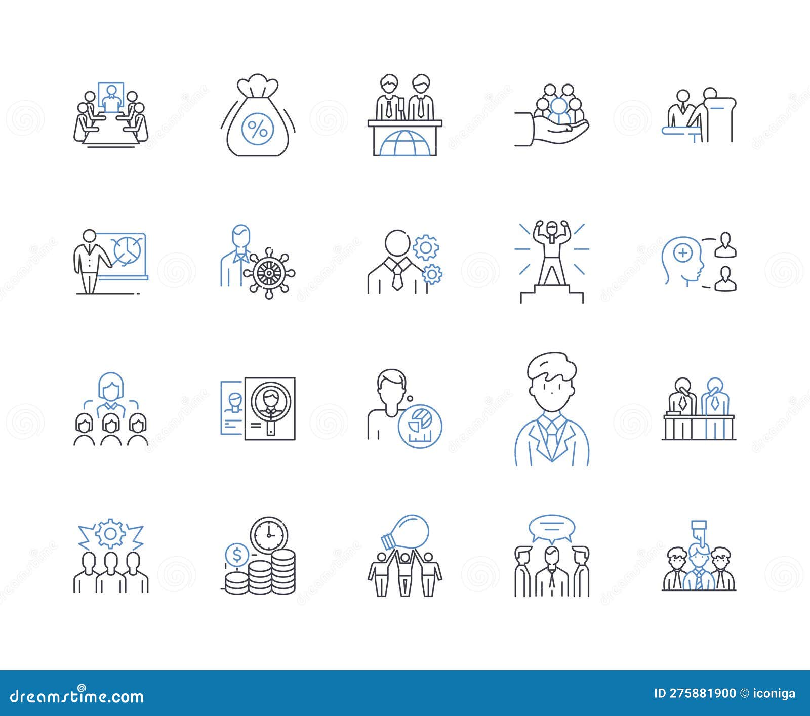 Risk and Uncertainty Line Icons Collection. Probability, Chance, Danger ... Risk and Uncertainty Line Icons Collection. Probability, Chance, Danger ...