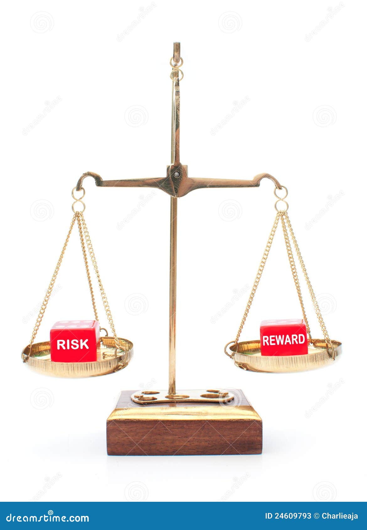 Risk versus reward stock image. Image of solution, reward - 24609793