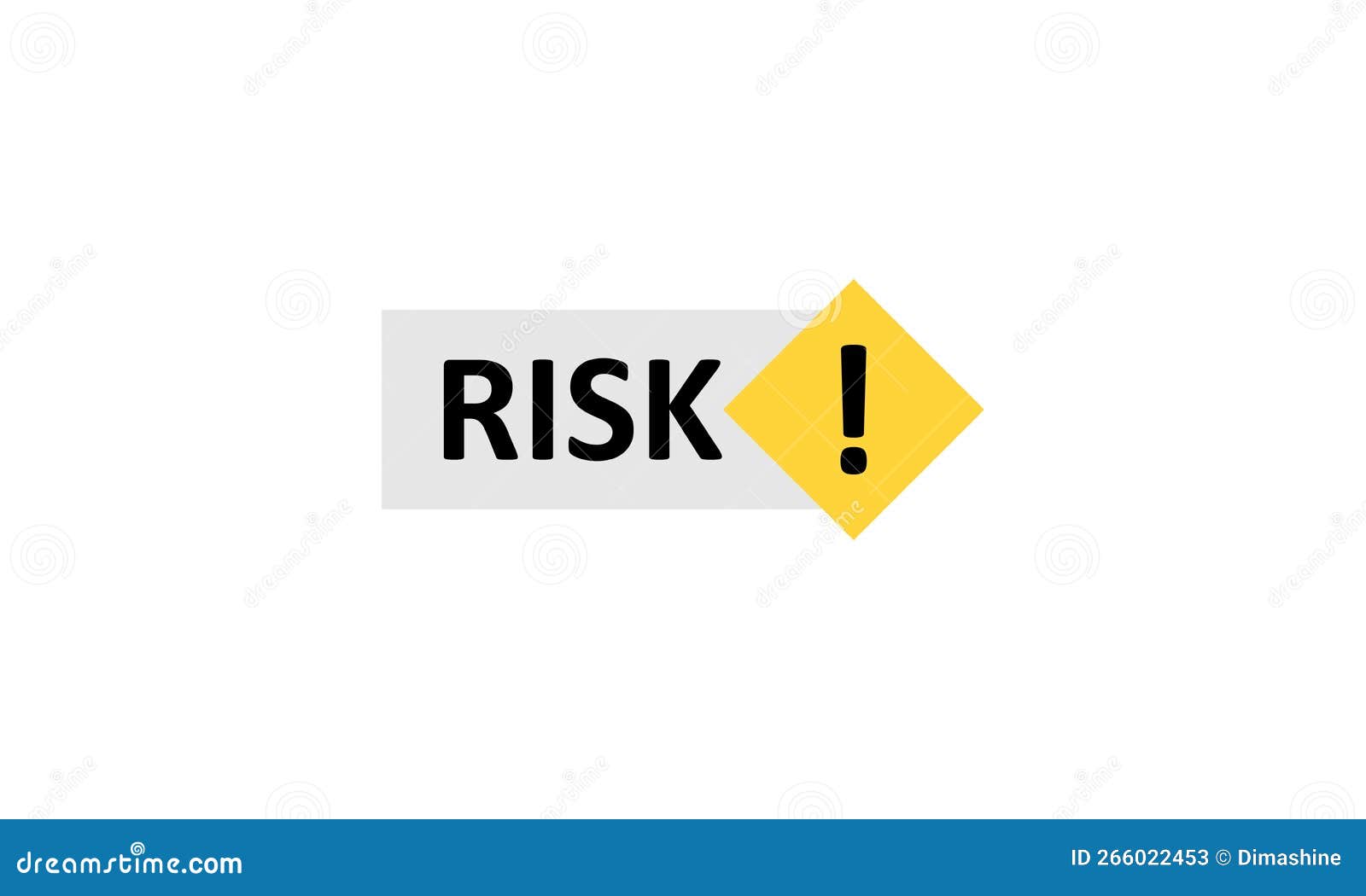 Risk, Warning, Attention Sign Concept , Mark Vector Icon, Isolated ...