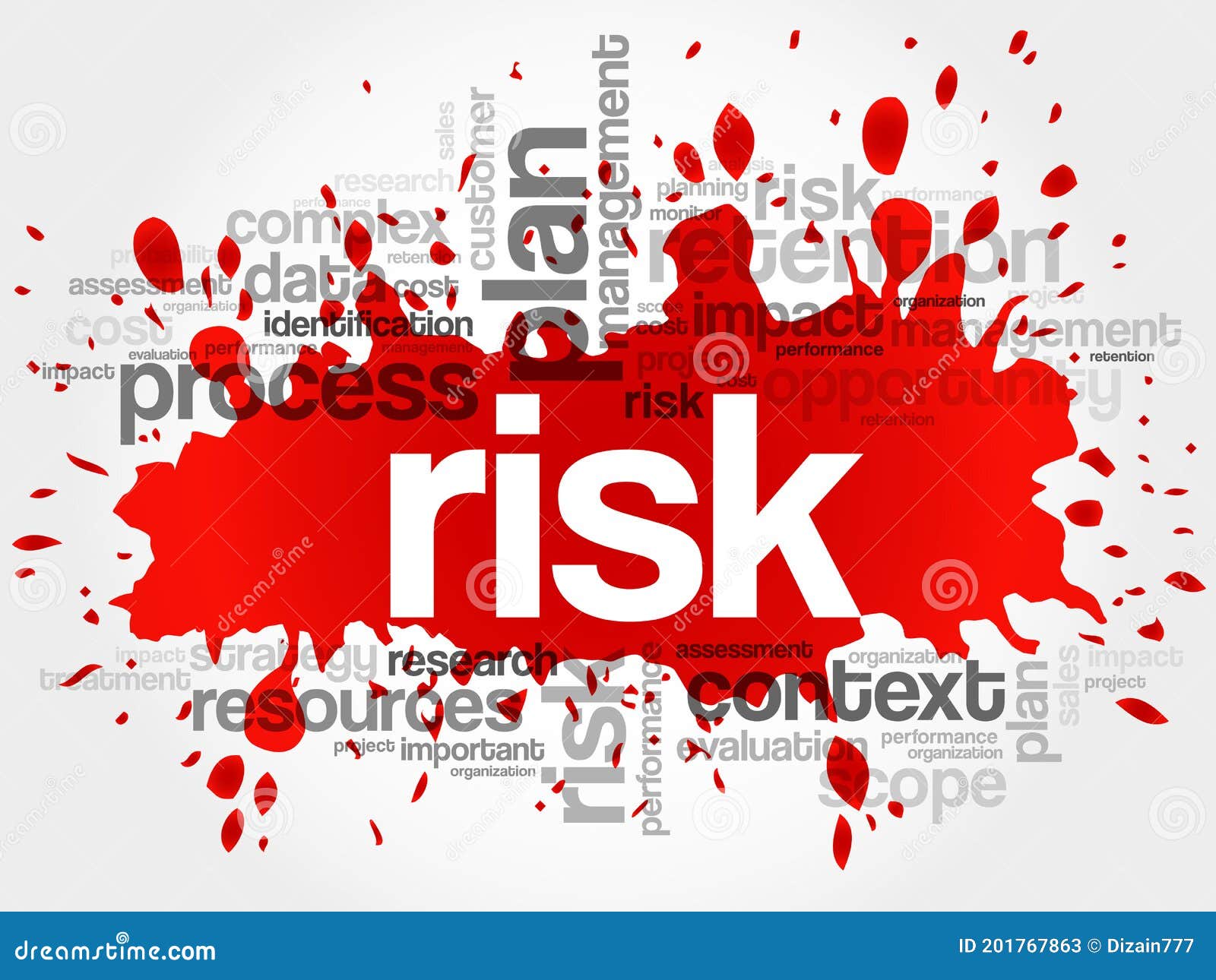 RISK word cloud stock illustration. Illustration of economy - 201767863