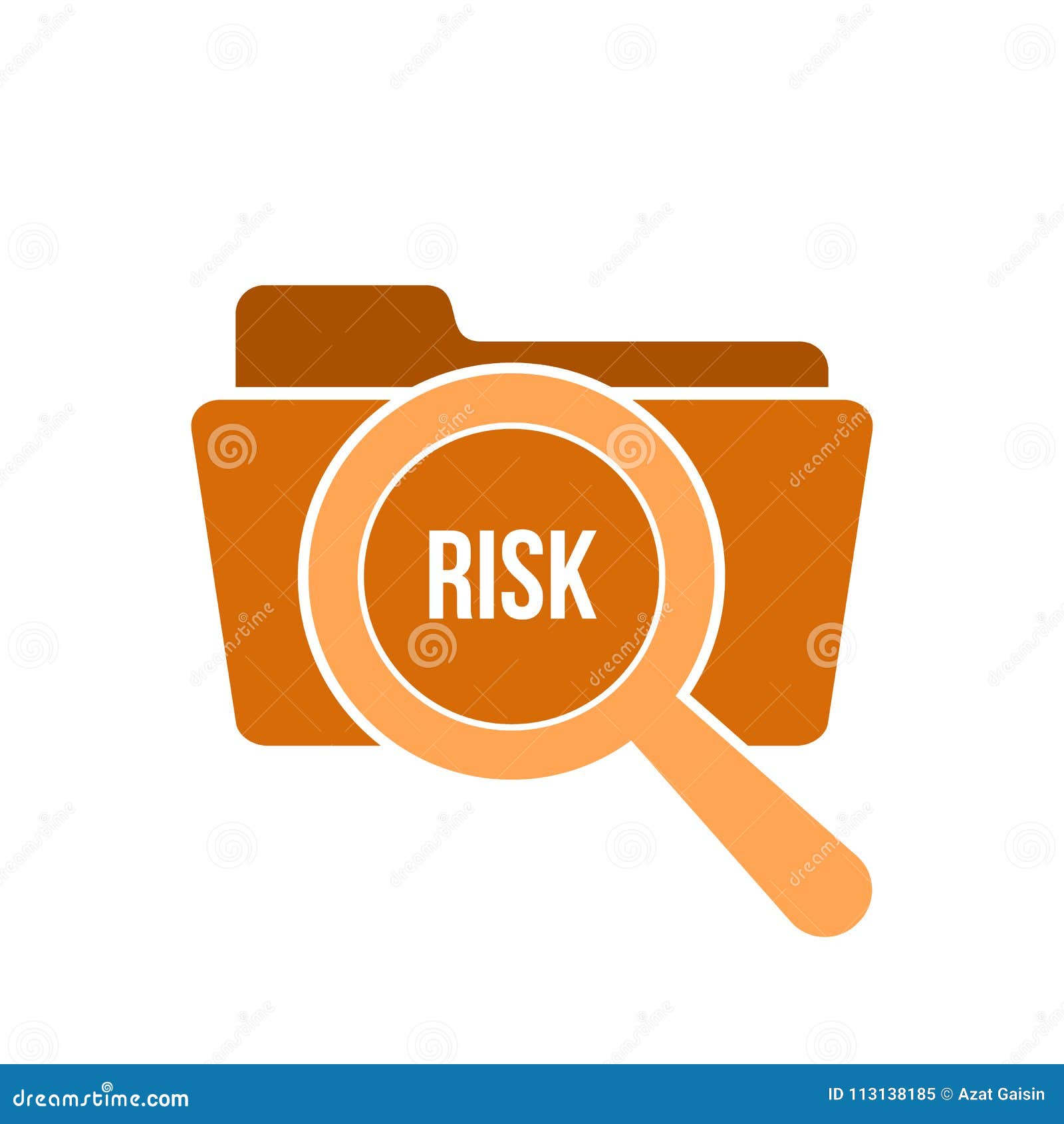 Risk Word Magnifying Glass stock vector. Illustration of icon - 113138185 Risk Word Magnifying Glass stock vector. Illustration of icon - 113138185