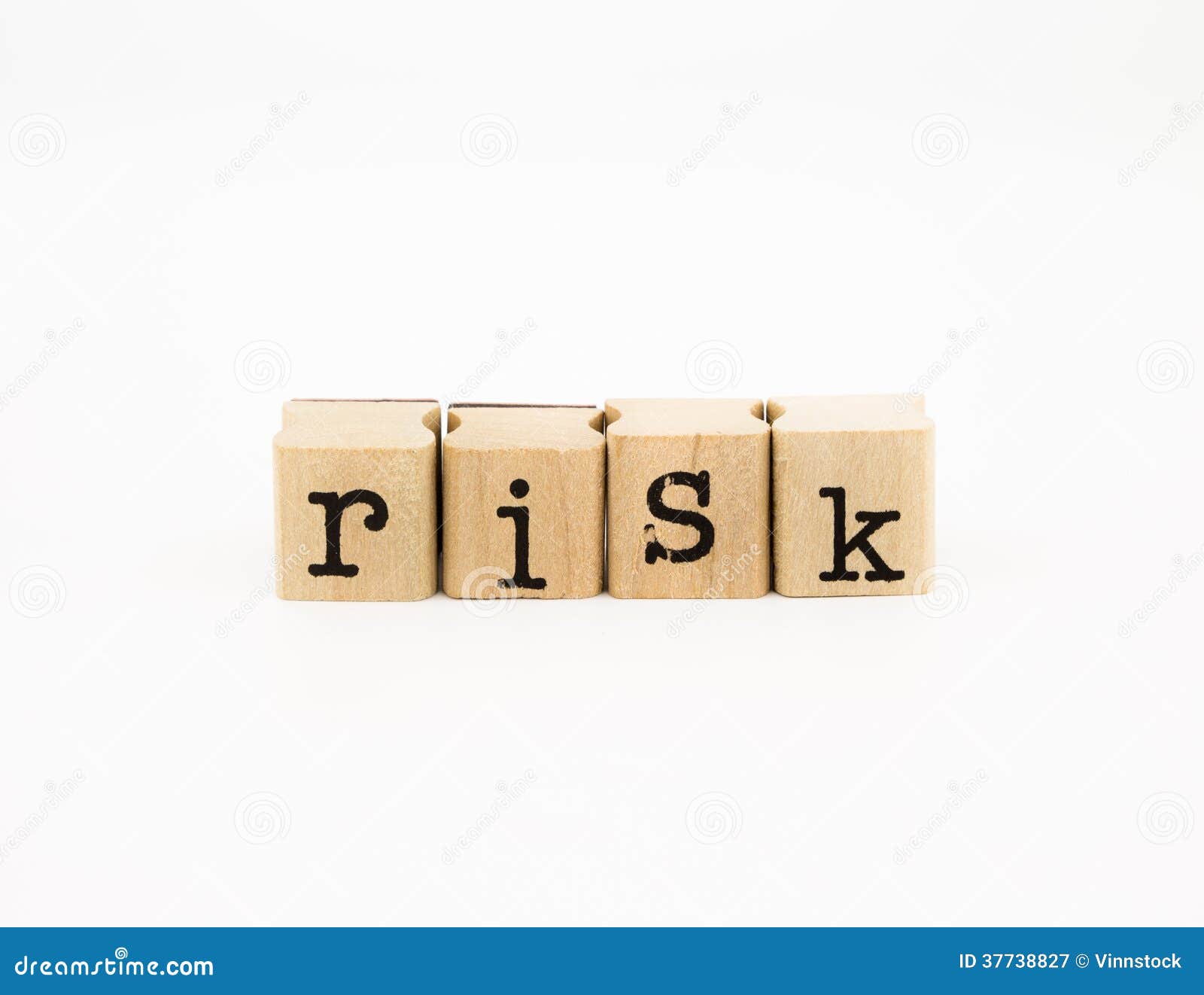 Risk Wording, Investment and Insurance Concept Stock Image - Image of ...