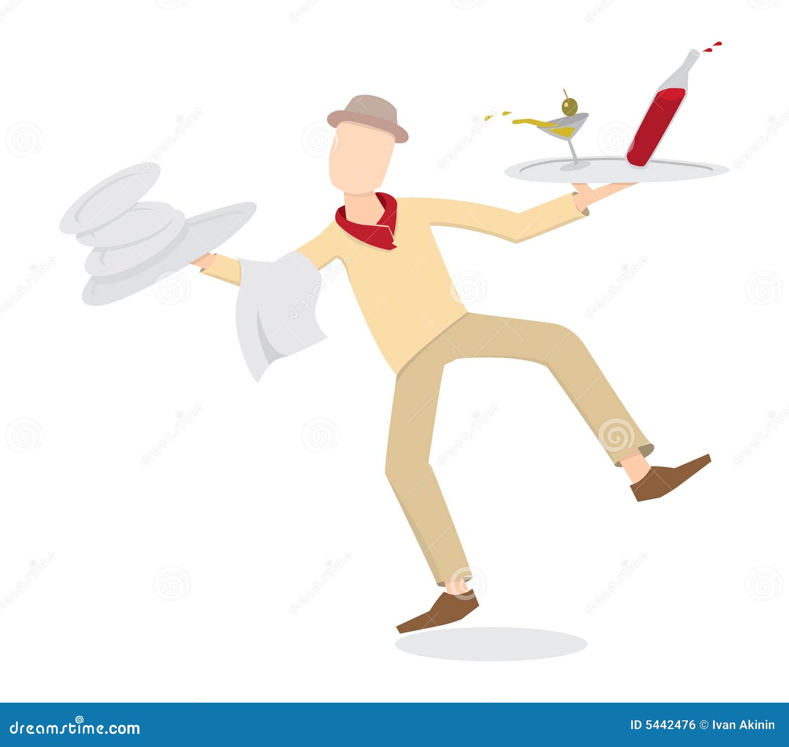 Risky Situation stock vector. Illustration of holding - 5442476