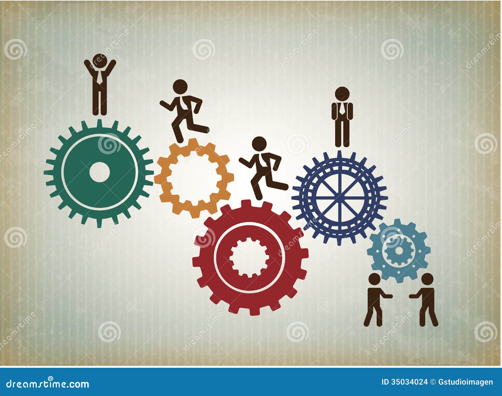 Risorse umane illustrazione vettoriale. Illustrazione di persona - 35034024