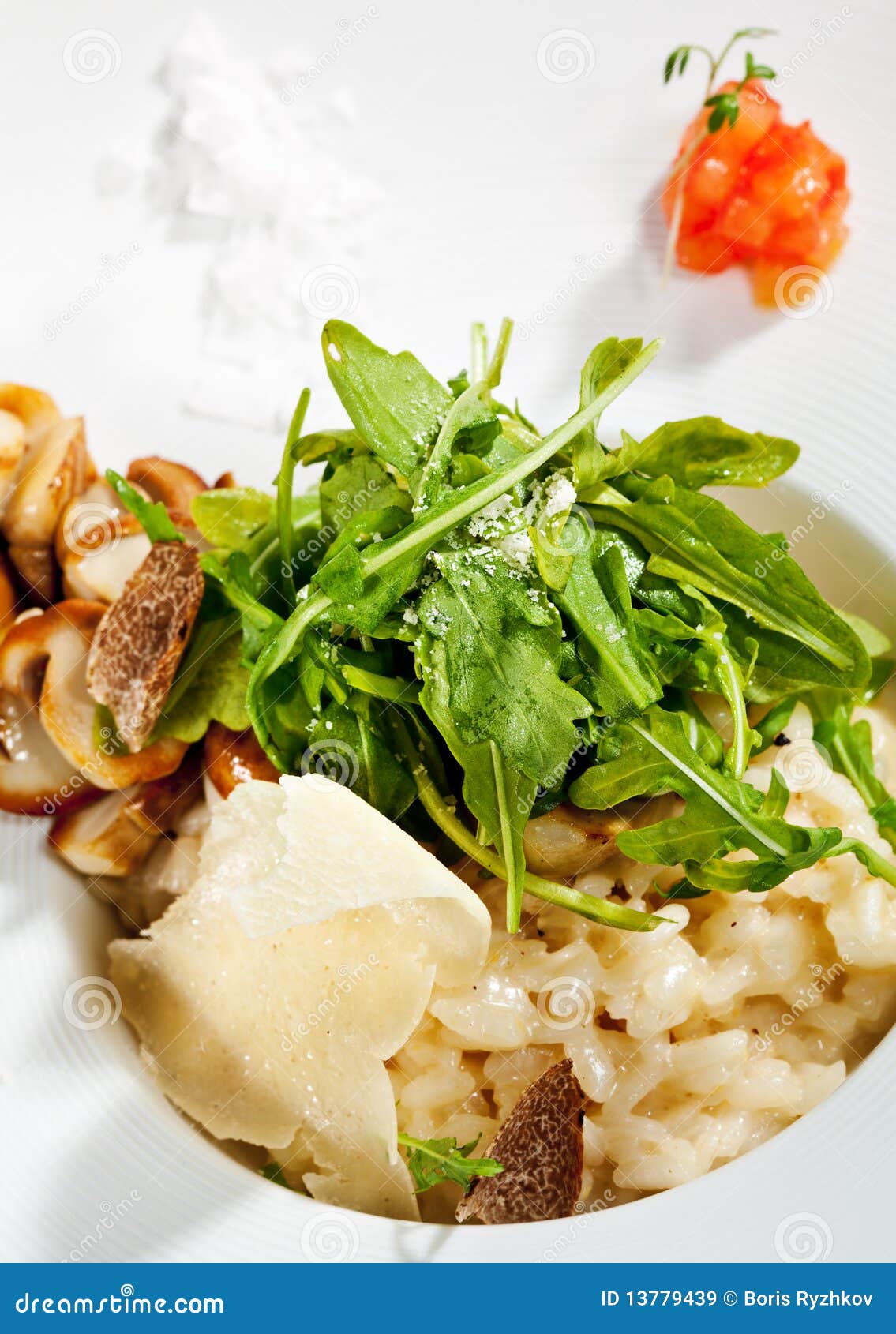 Risotto stock image. Image of italian, bianco, dish, nutrition - 13779439