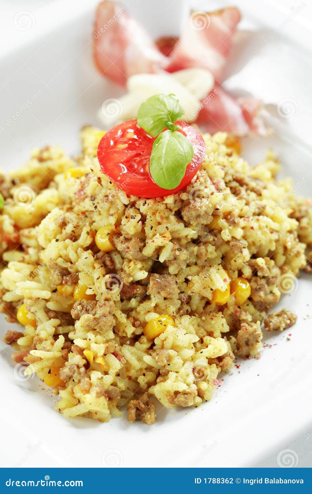 Risotto stock photo. Image of fine, dining, salad, spice - 1788362