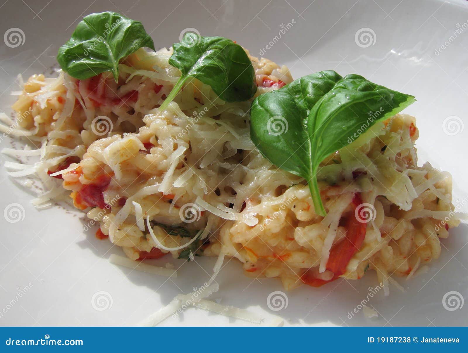 Risotto foto de stock. Imagem de italiano, arroz, alimento - 19187238