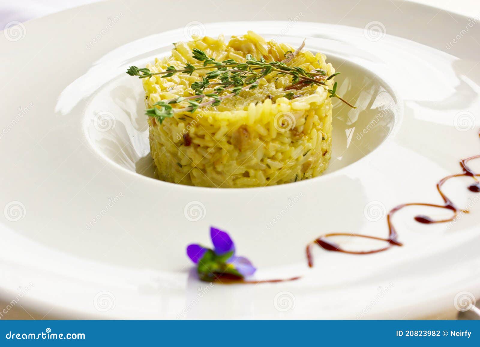 Risotto stock photo. Image of lifestyle, garnish, diet - 20823982