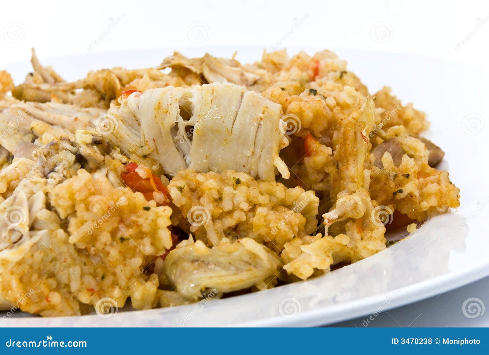 Risotto with Chicken Breast Stock Photo - Image of hungry, healthy: 3470238