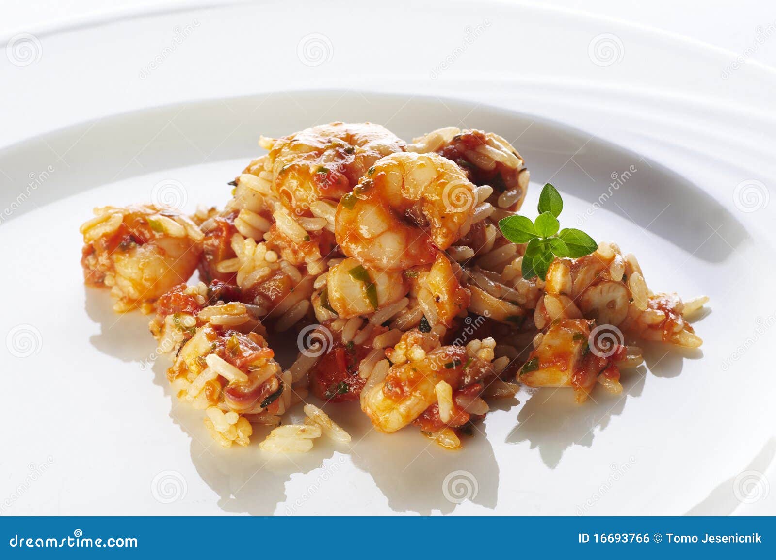 Risotto with sea fruit stock photo. Image of seafood - 16693766