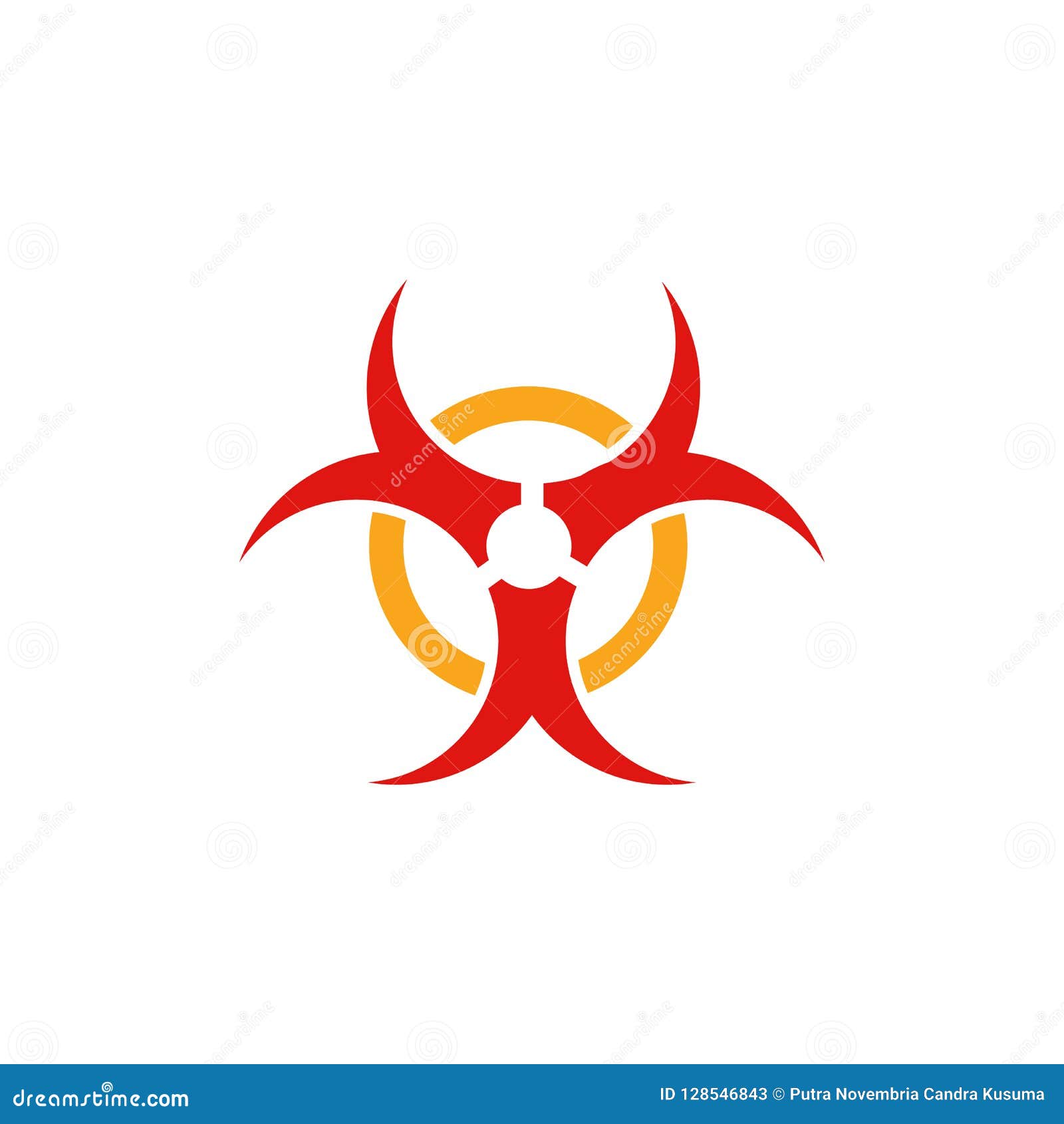 Risque Chimique Logo Icon Design Illustration de Vecteur - Illustration ...