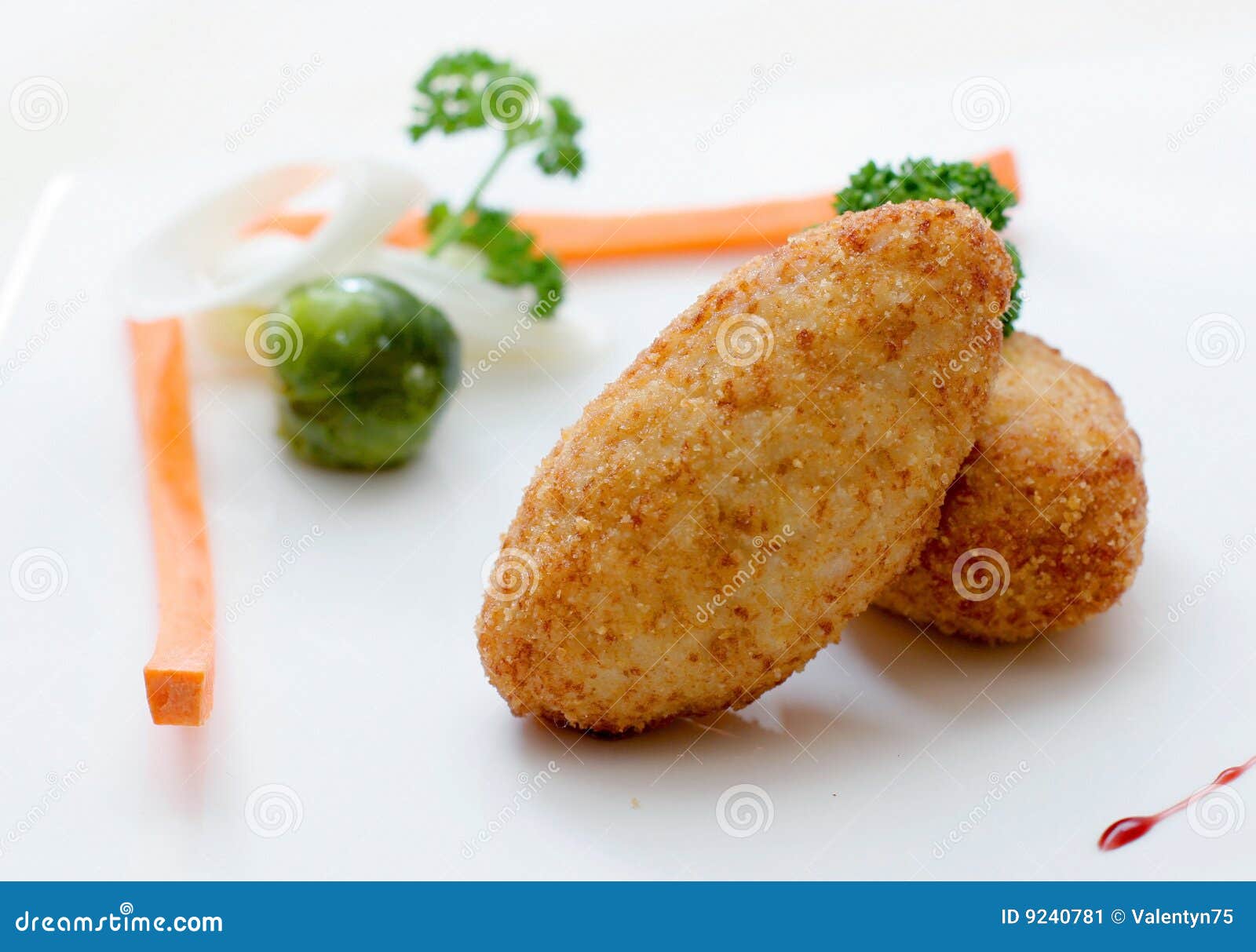 Rissole stock image. Image of appetizer, cole, rissole - 9240781