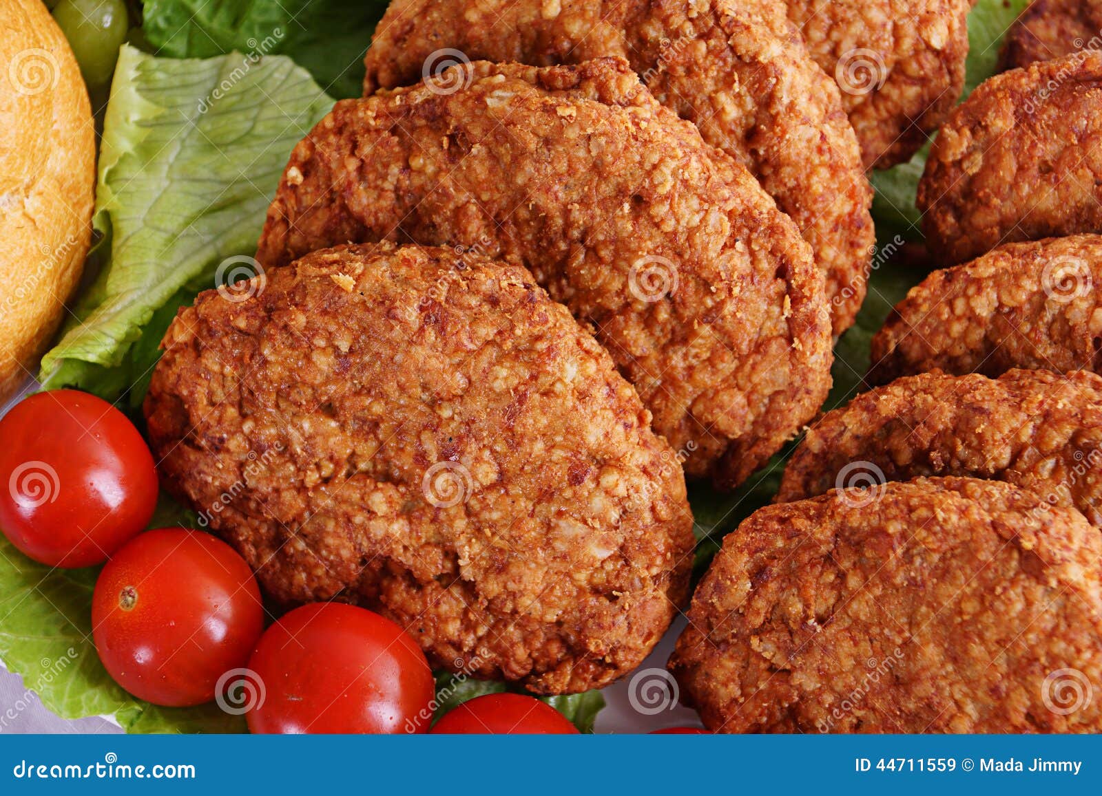 Rissole stock image. Image of edible, ingredient, tomato - 44711559