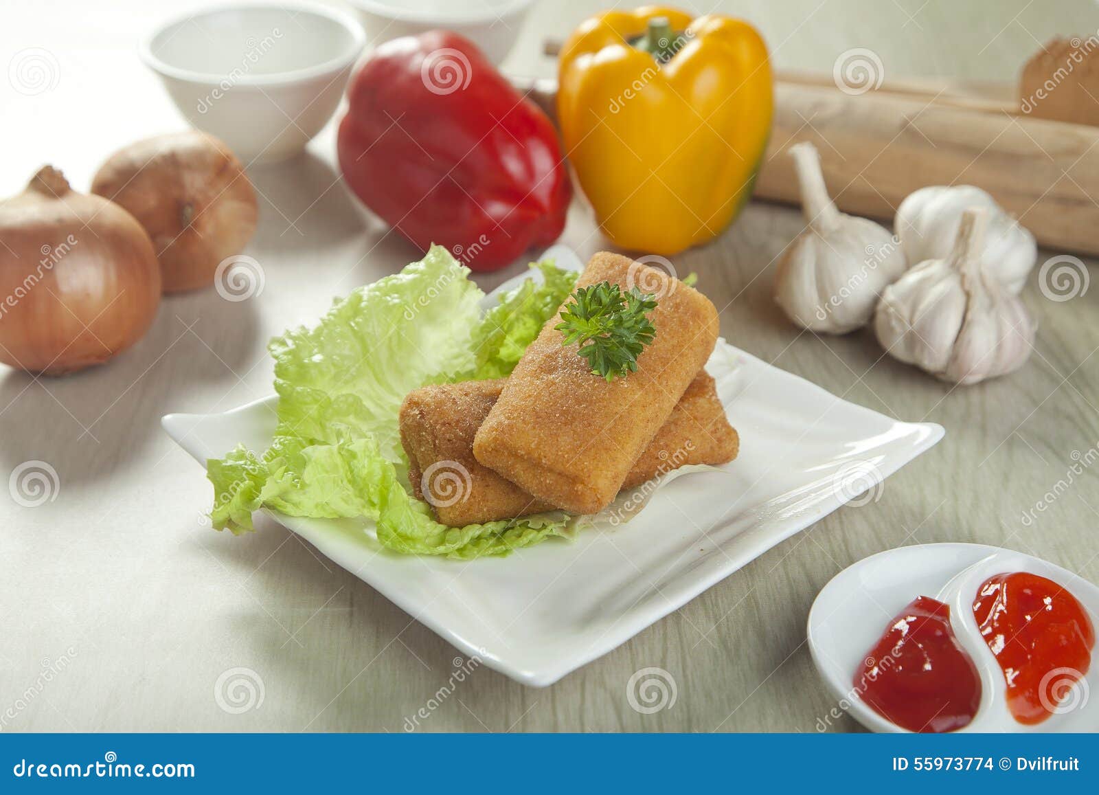 Rissole stock photo. Image of breadcrumbs, potatoes, haddock - 55973774