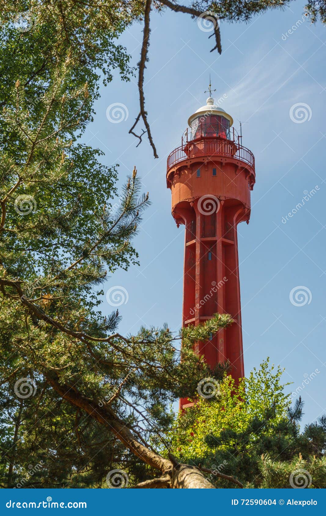Ristna Lighthouse, Hiiumaa Island, Estonia Stock Photo - Image of light ...