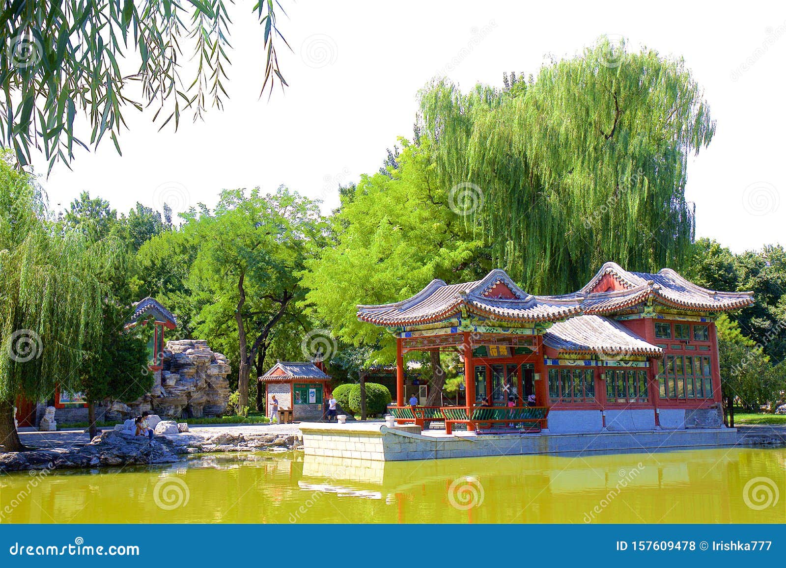 Ritan park, Beijing editorial stock photo. Image of beijing - 157609478