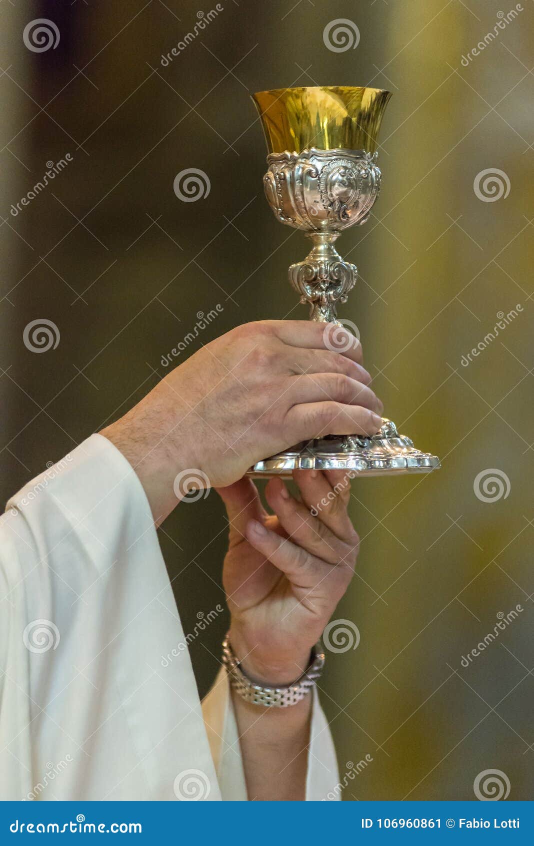 The rite of the Eucharist stock image. Image of religious - 106960861