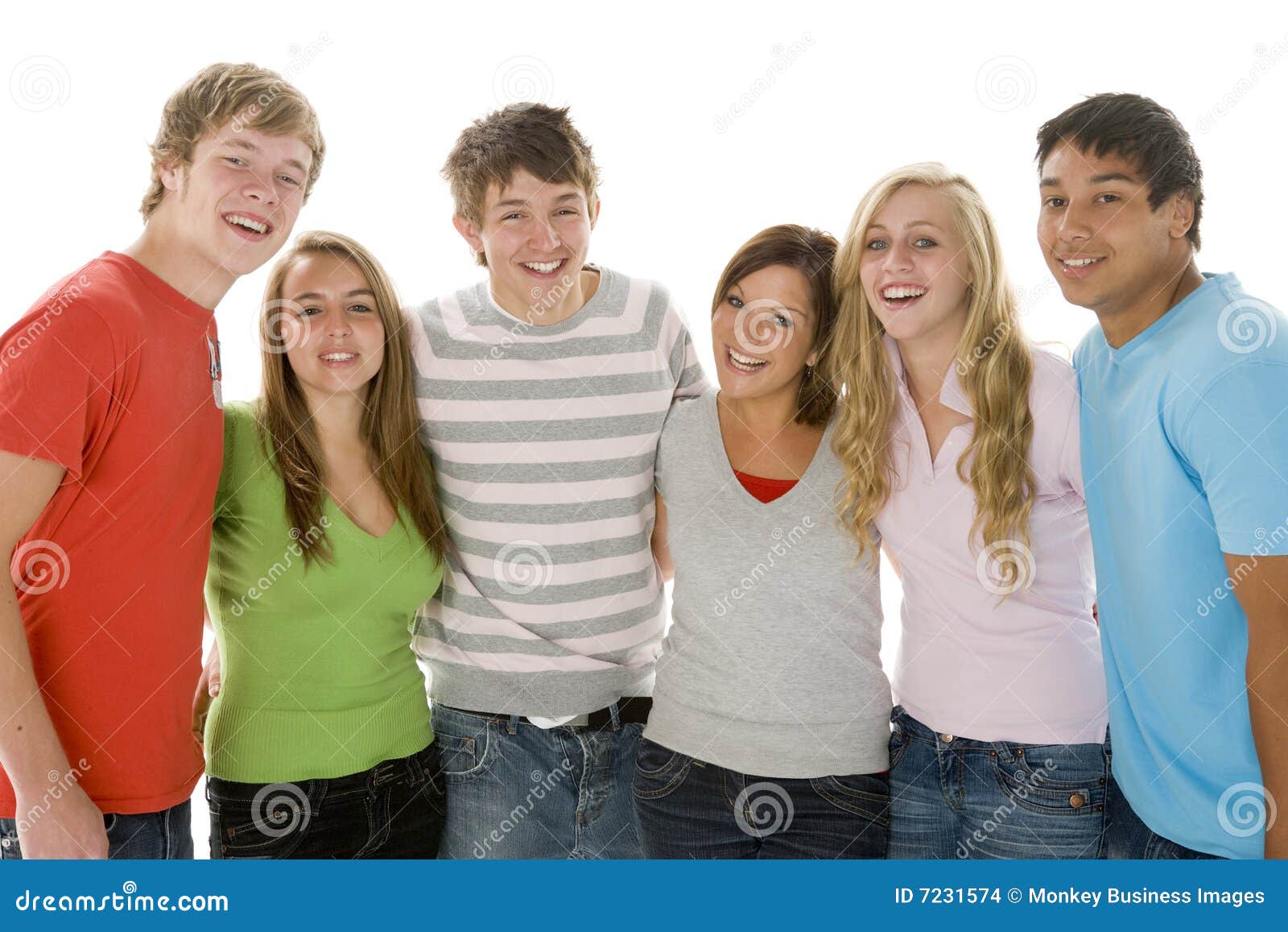 Ritratto Degli Adolescenti E Dei Ragazzi Fotografia Stock - Immagine di ...