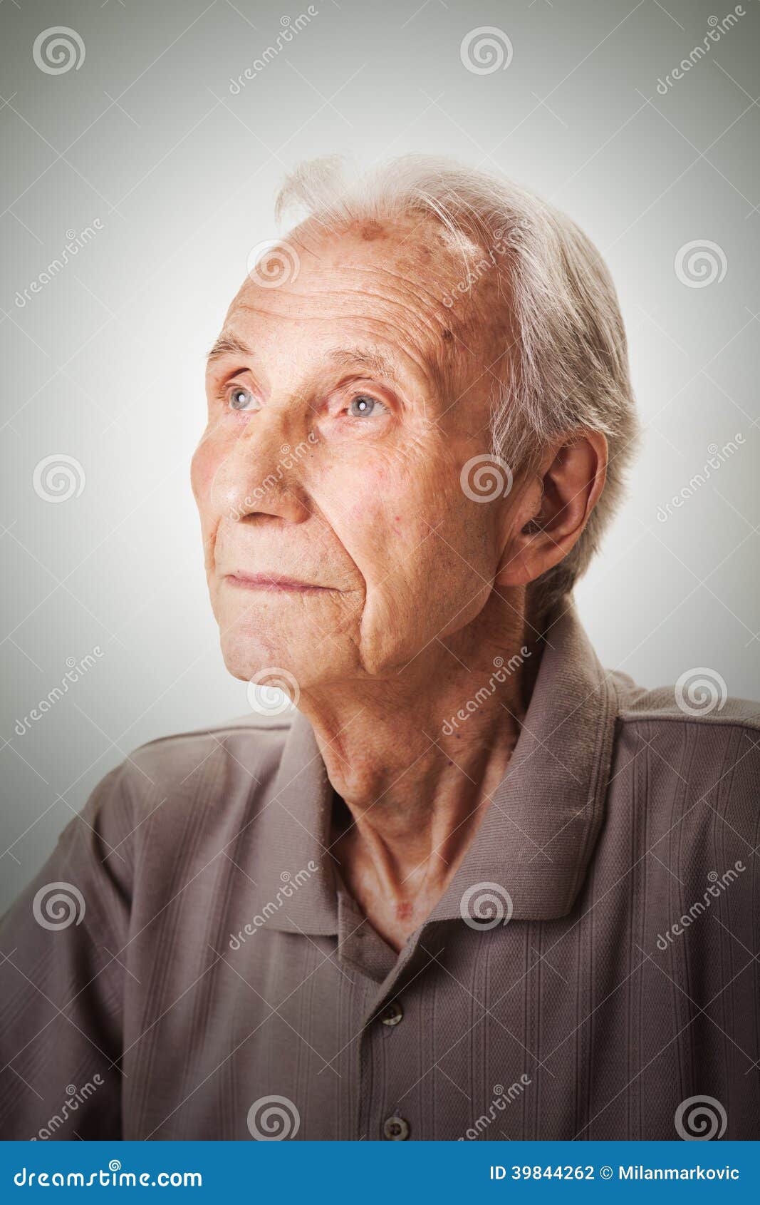 Ritratto Degli Uomini Senior Anziani Fotografia Stock - Immagine di ...