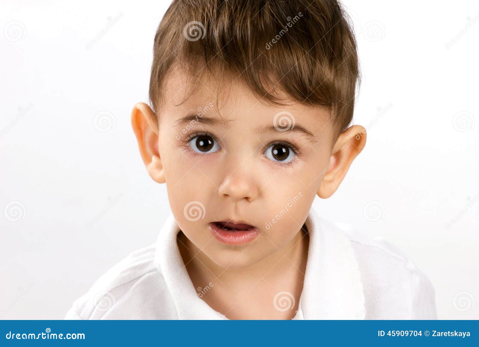 Ritratto del ragazzino fotografia stock. Immagine di modello - 45909704