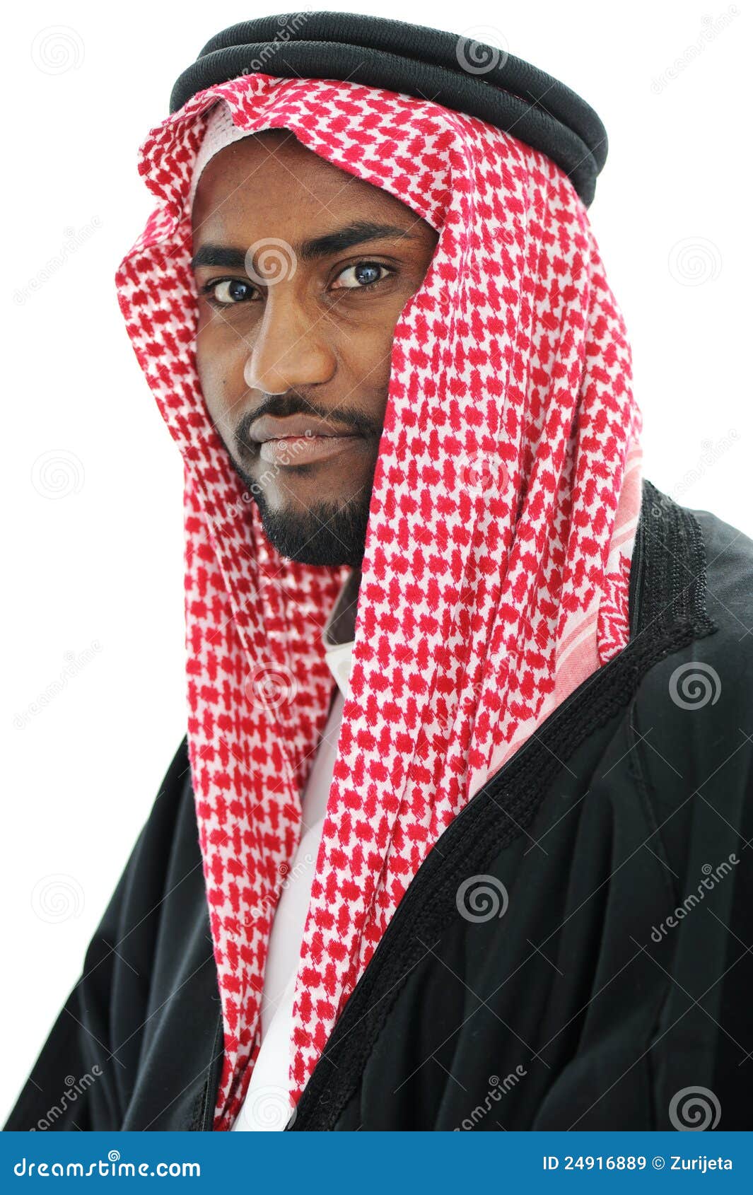 Ritratto Dell'uomo Arabo, Sceicco Immagine Stock - Immagine di adulto ...