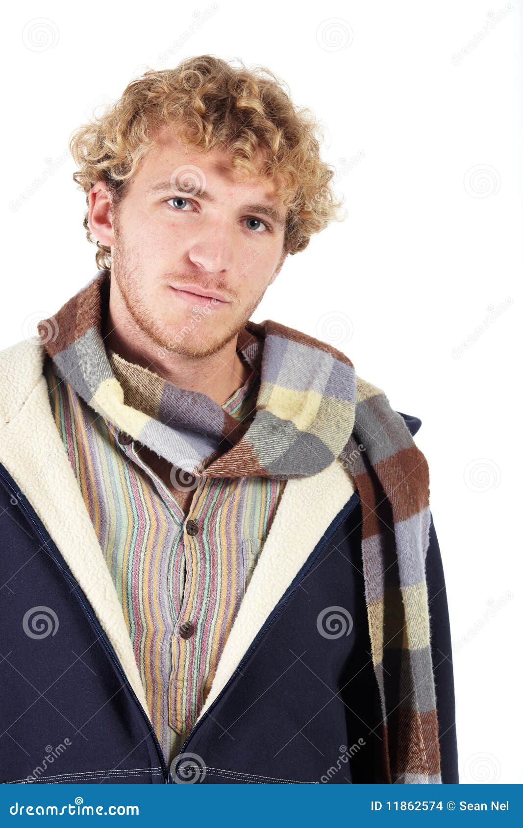 Ritratto Dell'uomo Caucasico Fotografia Stock - Immagine di maschio ...