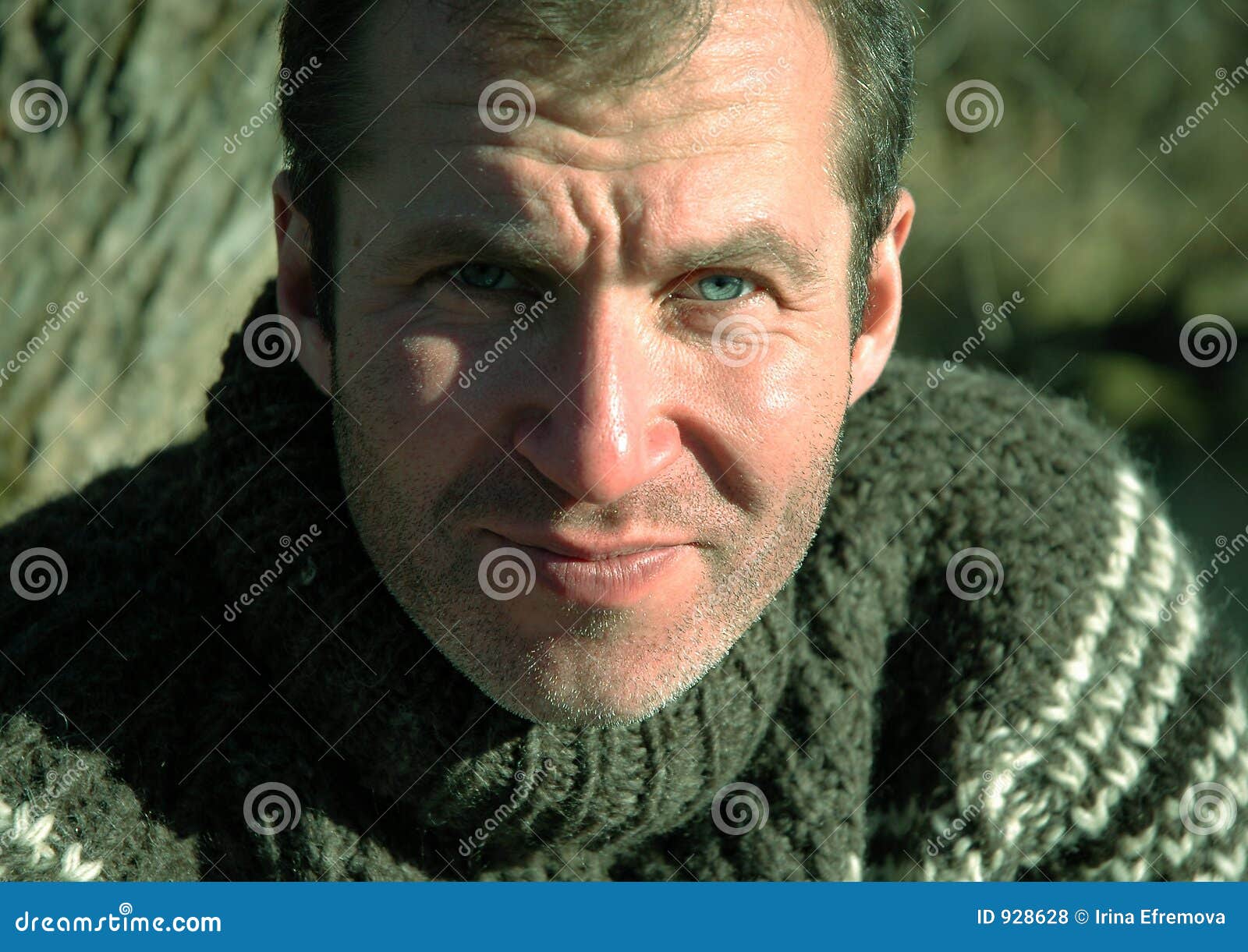 Ritratto Dell'uomo Coraggioso Fotografia Stock - Immagine di collega ...