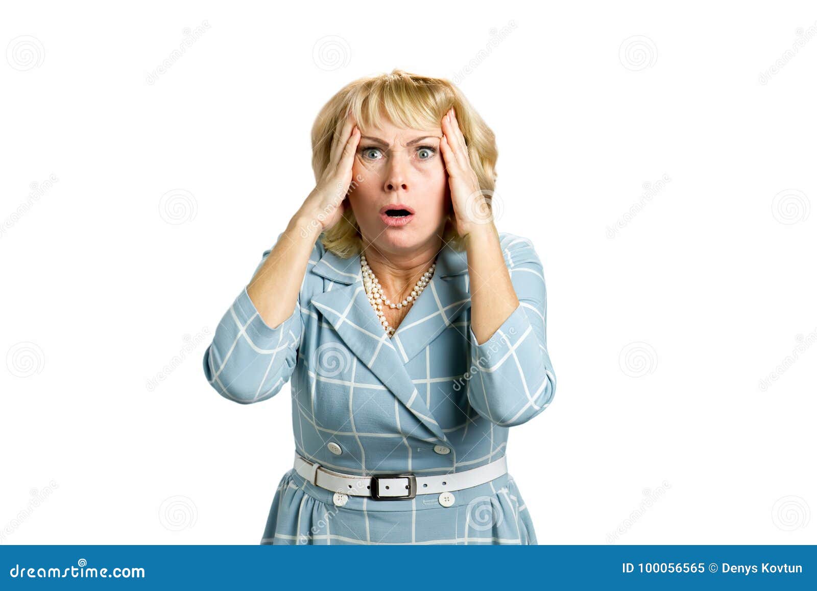 Ritratto Della Donna Matura Frustrata Immagine Stock - Immagine di ...