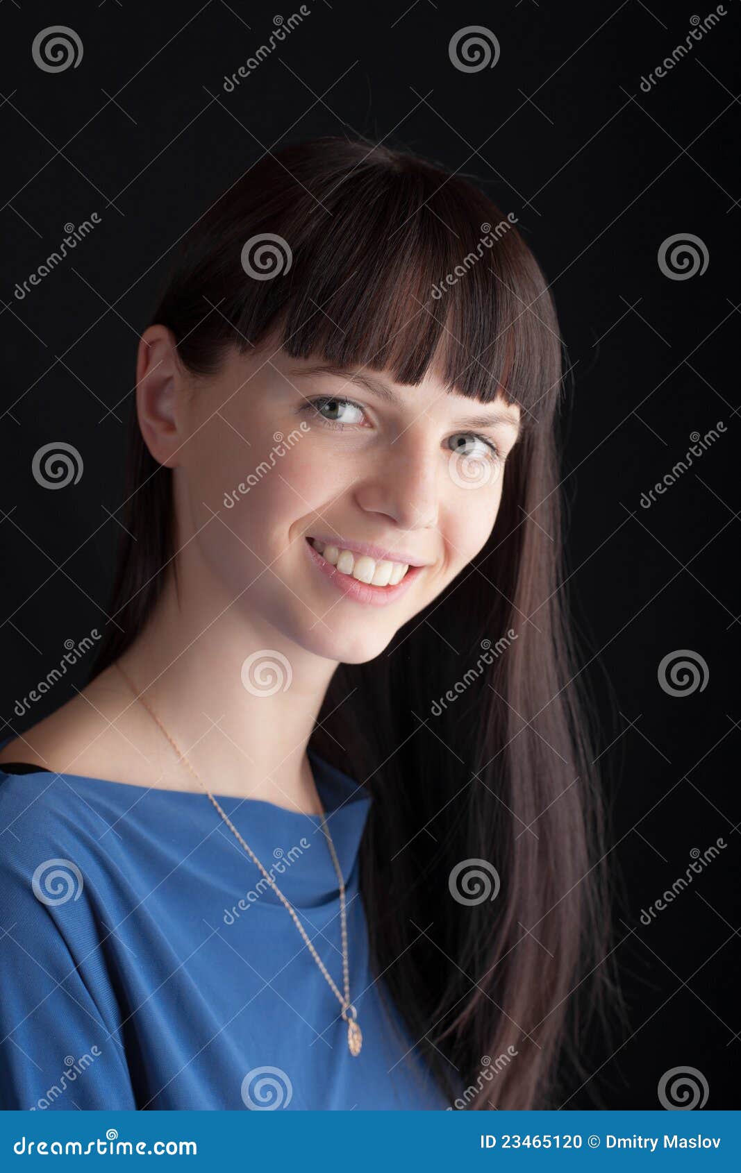 Ritratto della ragazza fotografia stock. Immagine di adulto - 23465120