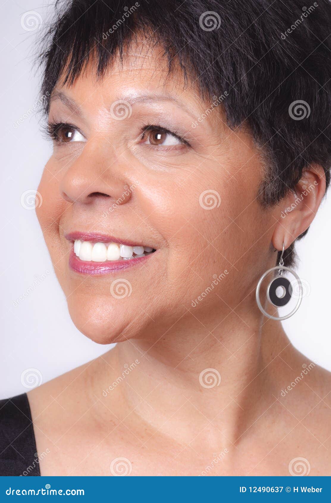 Ritratto Della Signora Matura Immagine Stock - Immagine di maturo ...