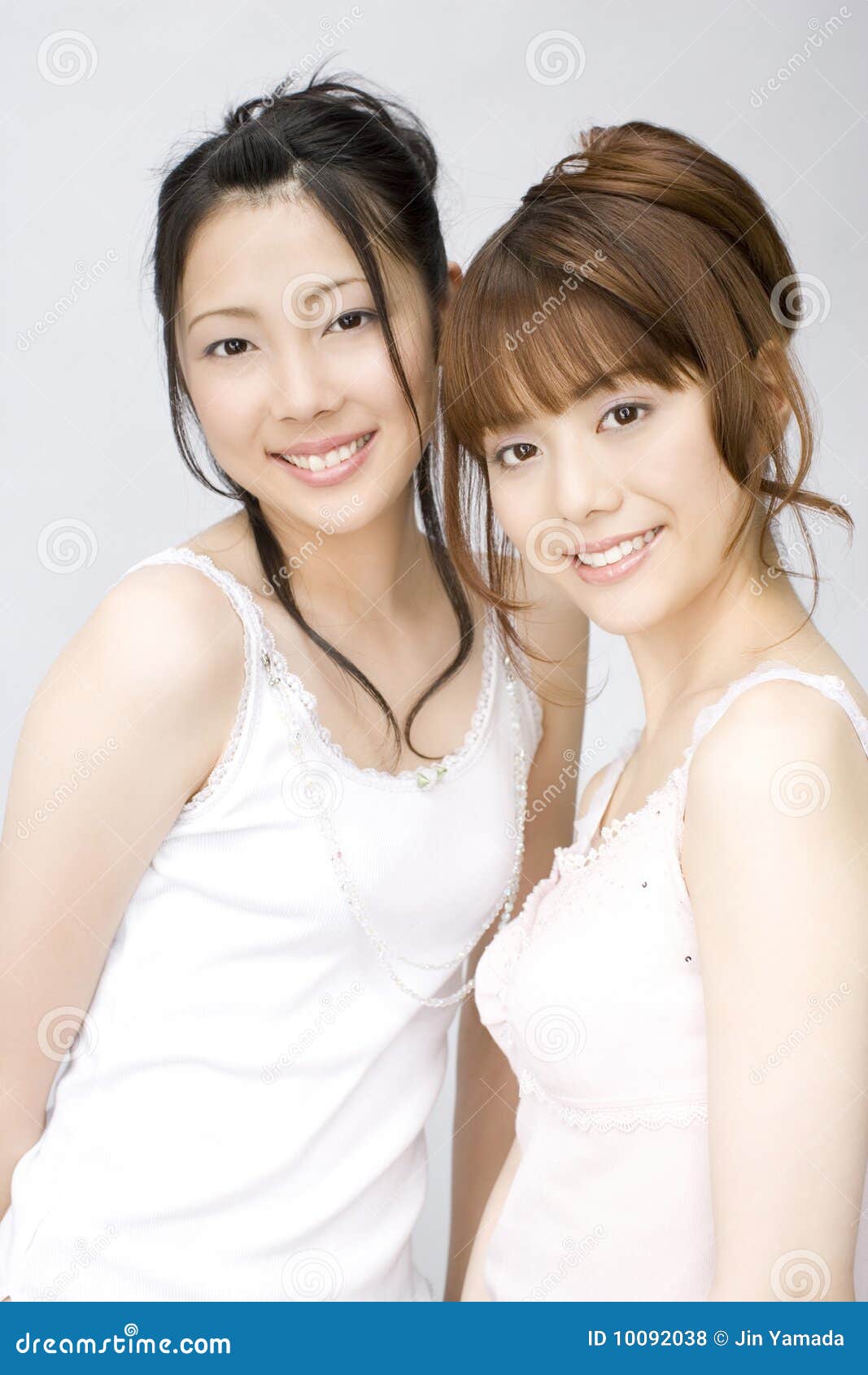 Ritratto Delle Donne Giapponesi Fotografia Stock - Immagine di femmina ...