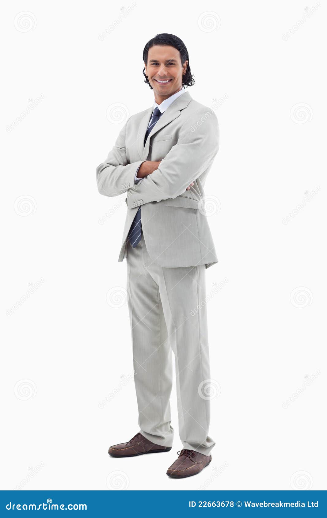 Ritratto Di Di Impiegato Felice Fotografia Stock - Immagine di ...