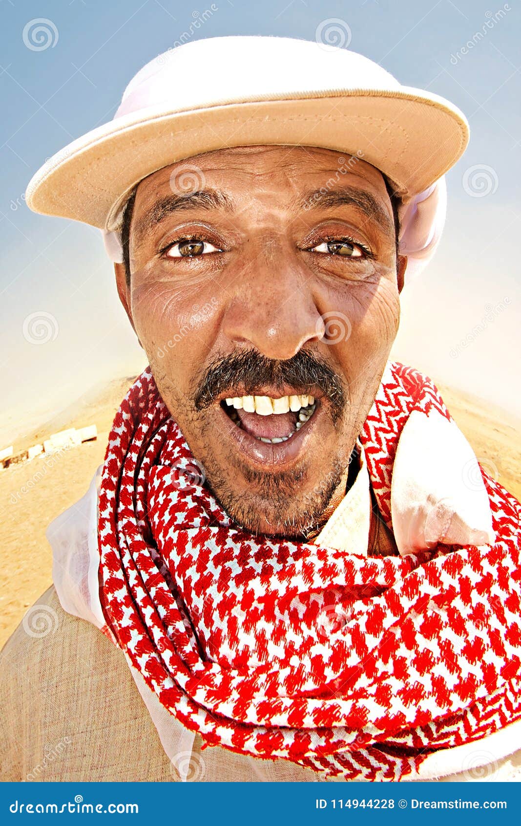 Ritratto di un beduino fotografia stock editoriale. Immagine di ...