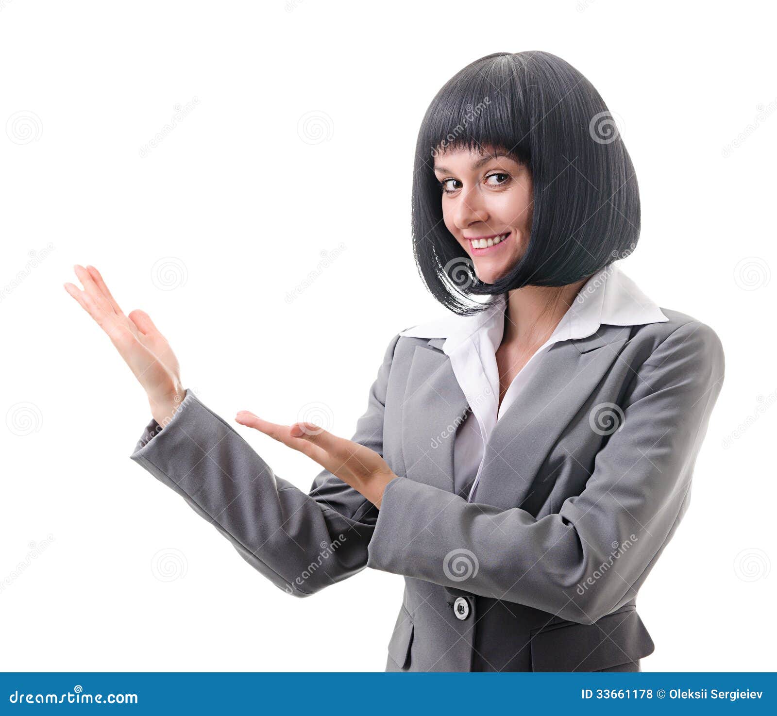 Ritratto Di Un Impiegato Di Concetto Fotografia Stock - Immagine di ...