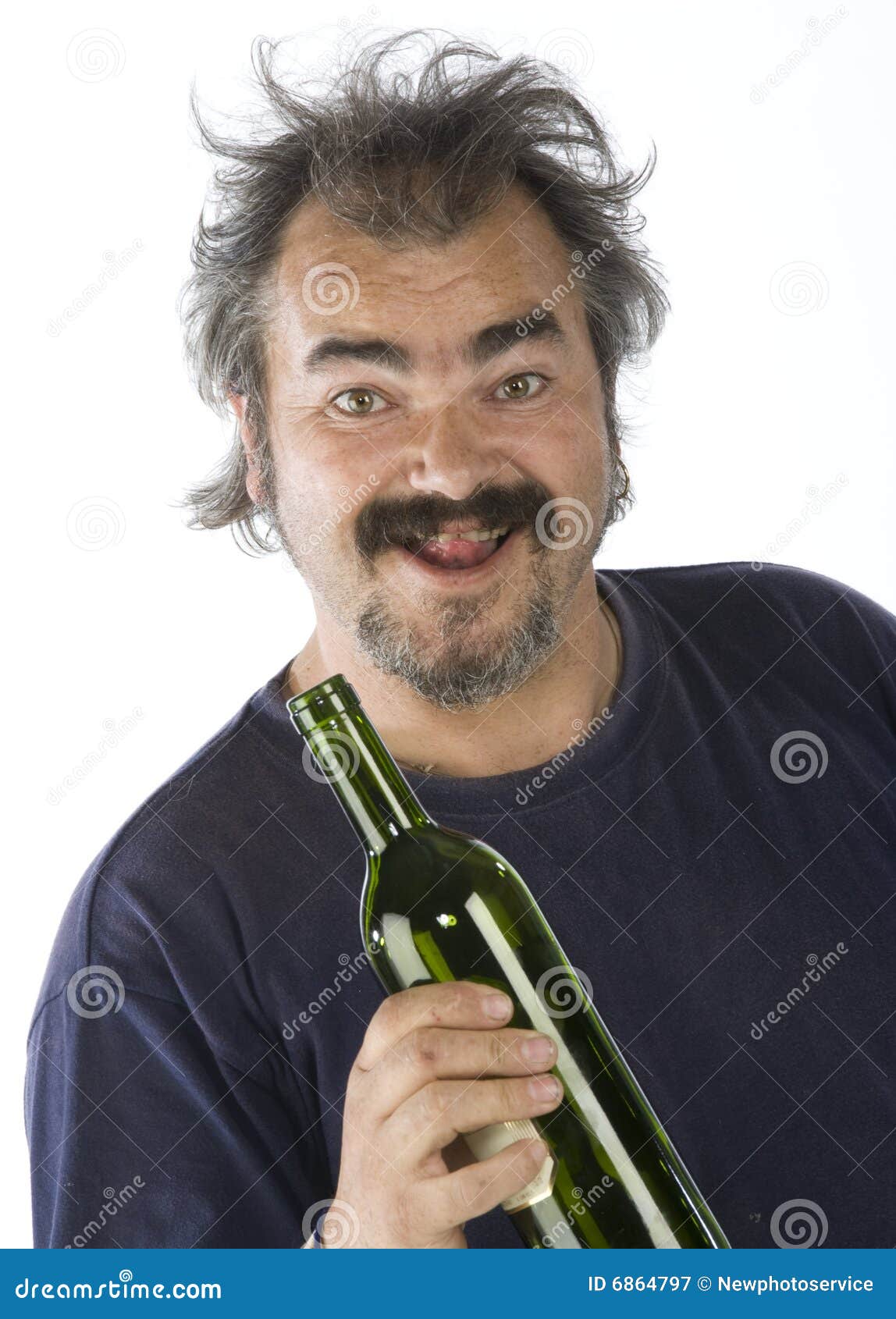 Ritratto Di Un Uomo Ubriaco Immagine Stock - Immagine di vuoto, adulto ...