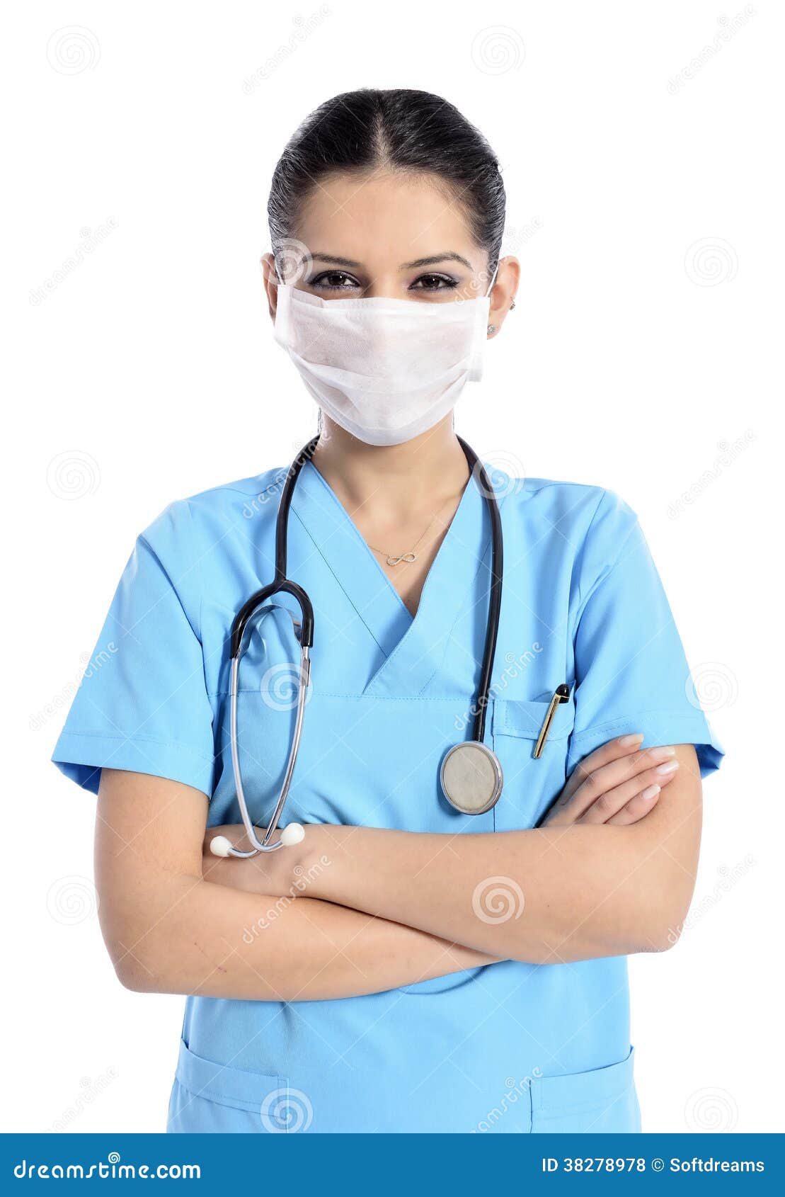 Ritratto Infermiere/di Medico Fotografia Stock - Immagine di femmina ...