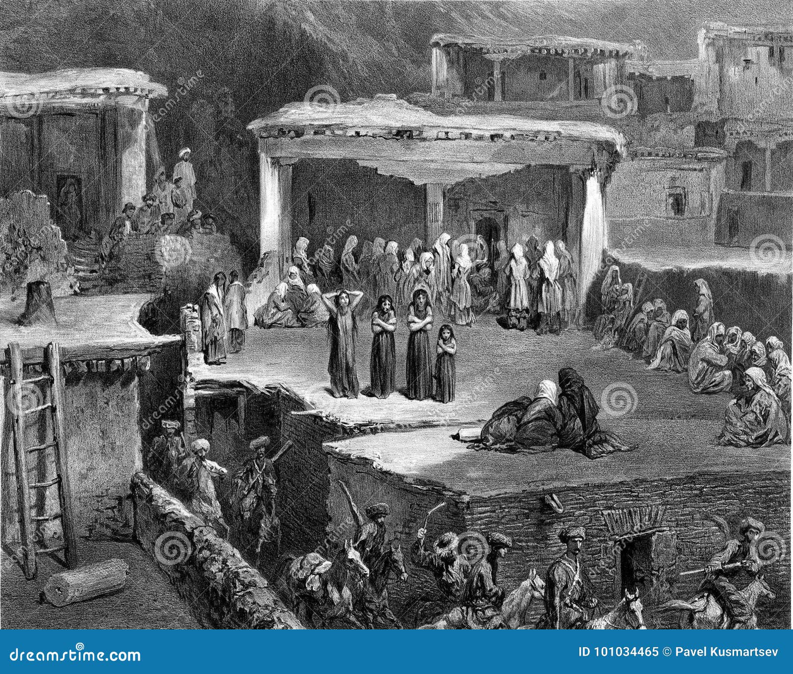 The Ritual of the Ceremony. Editorial Image - Illustration of armenians ...