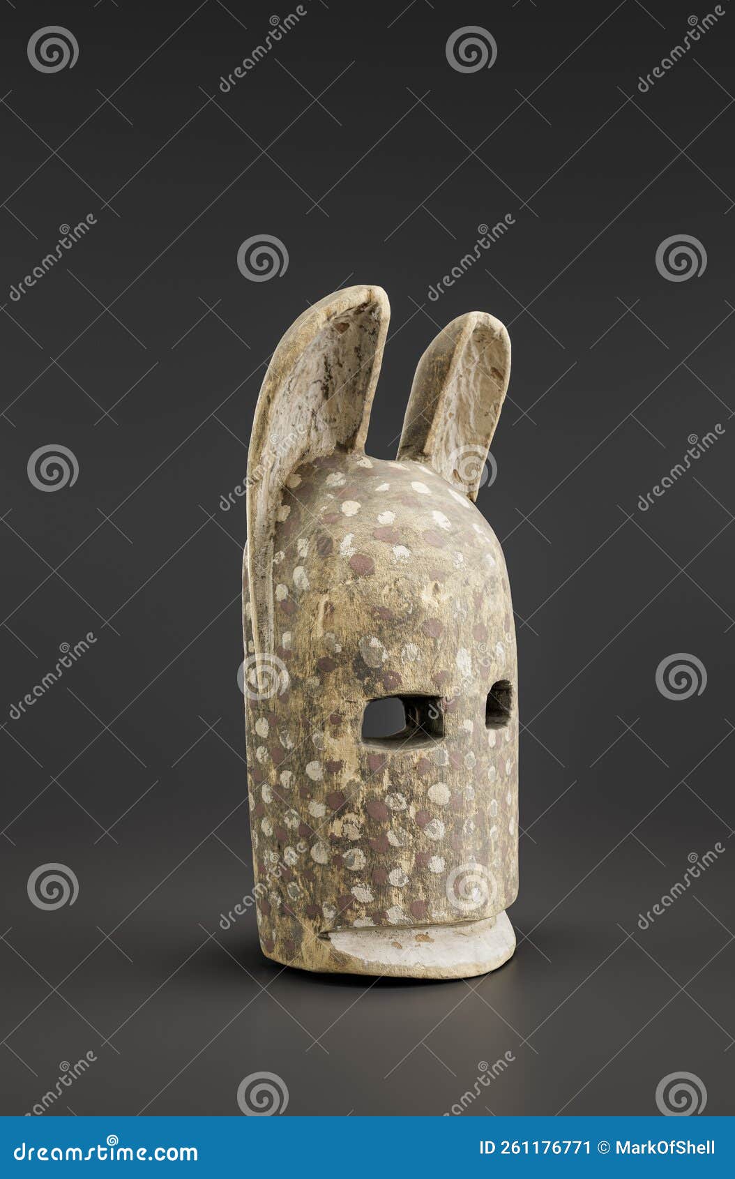 Ritual Hare Mask from African Dogan People, Face Mask for Rituals. from ...