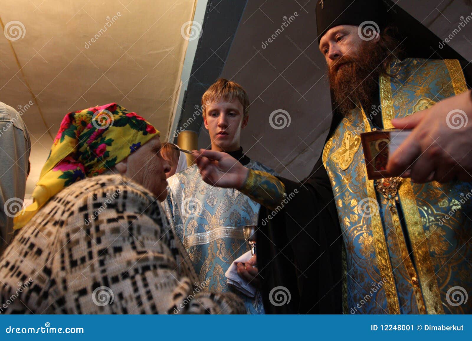 Ritual in the Orthodox Church Editorial Photo - Image of believe, icon ...