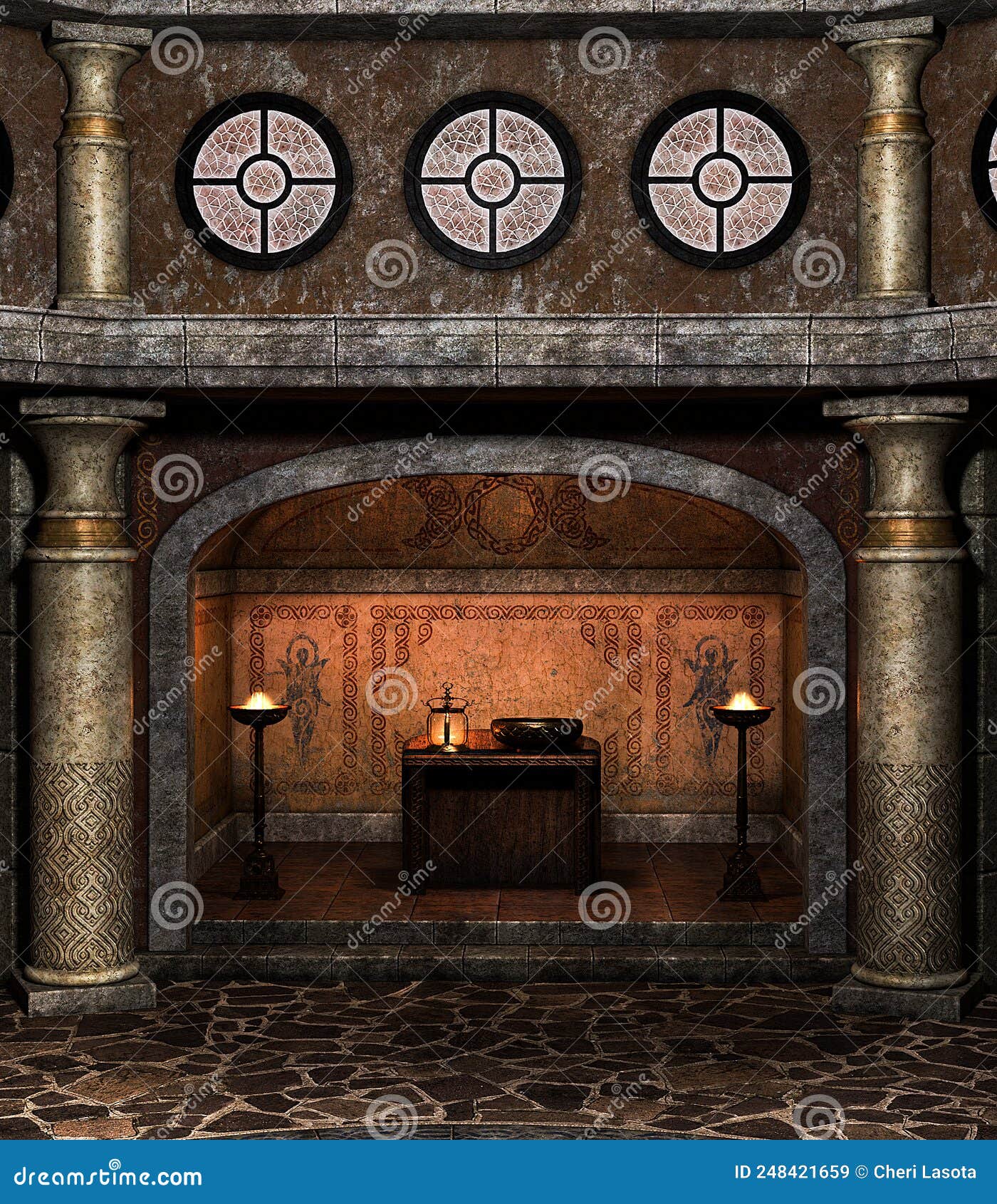 The Ritual Room Royalty-Free Stock Photo | CartoonDealer.com #16156101