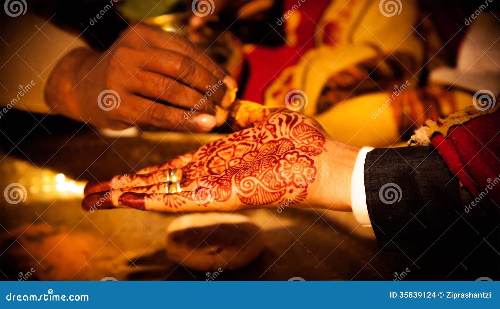Rituel Indou De Mariage Dans L'Inde Photo stock - Image du culture ...