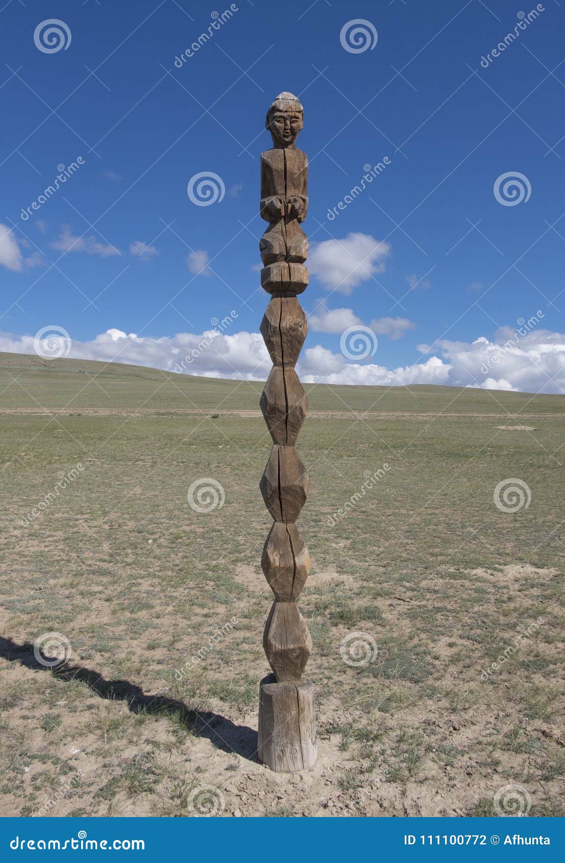Rituelle Traditionelle Idole Stockfoto - Bild von skulptur, altai ...