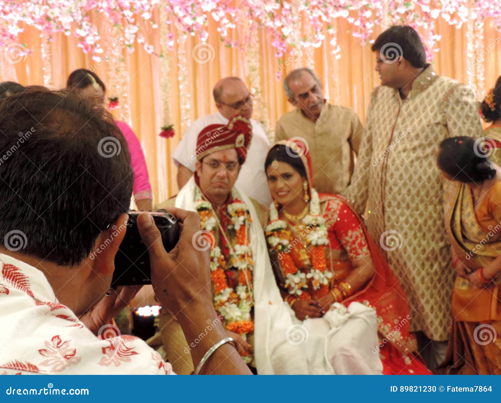 Rituels Du Mariage Indou Traditionnel, Inde Image éditorial - Image du ...
