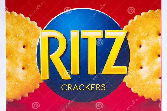Ritz Crackers Logo imagen de archivo editorial. Imagen de paquete ...